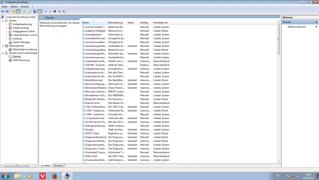 Windows Dienste deaktivieren oder verzögert starten